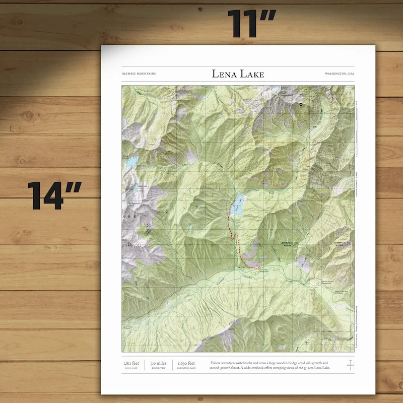 Lena Lake – Olympic Mountains – Paper Cairns