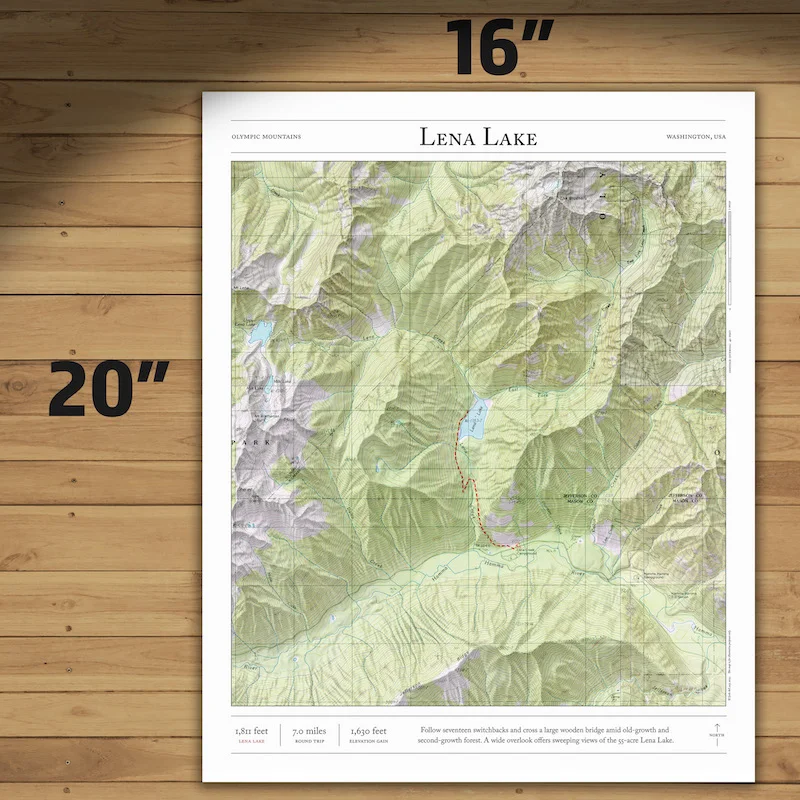 Lena Lake – Olympic Mountains – Paper Cairns