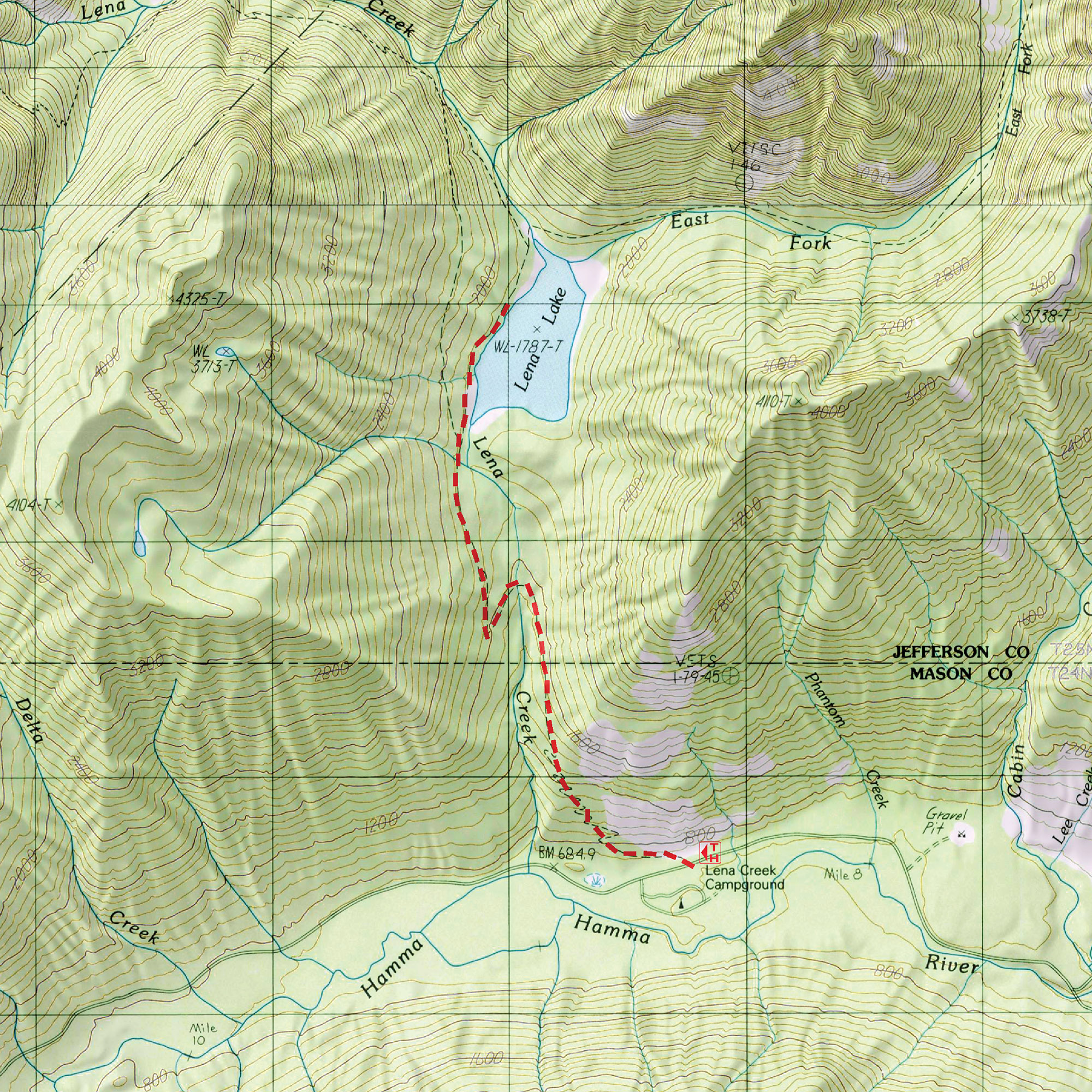 The Brothers – Trail map posters – Paper Cairns