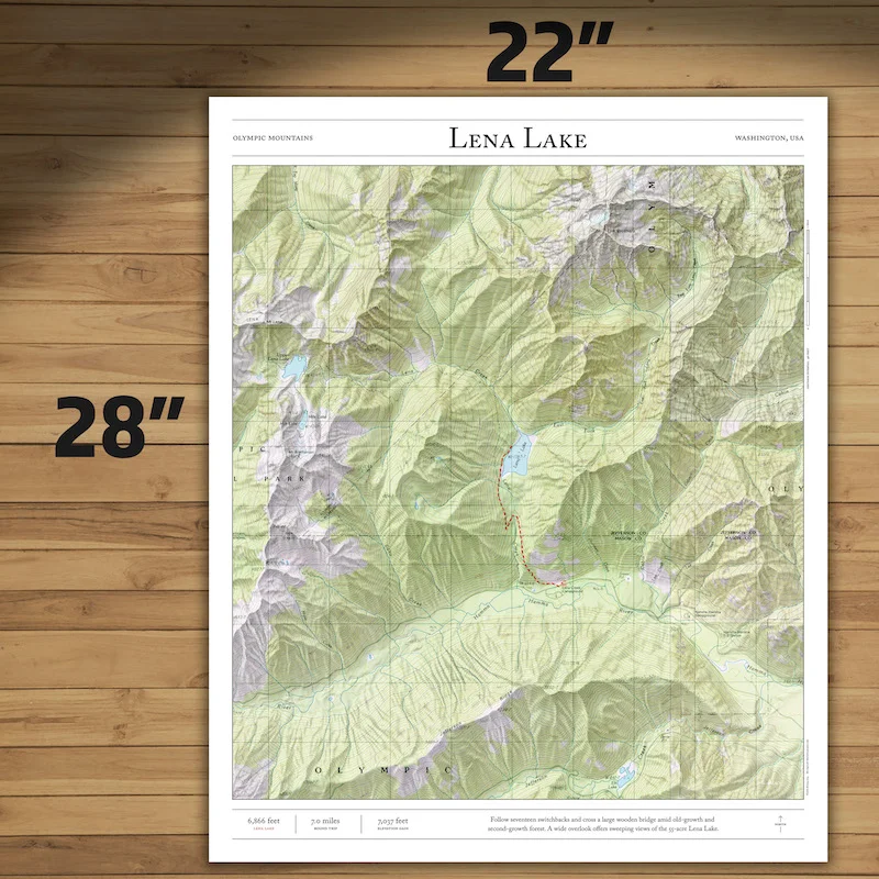 Lena Lake – Olympic Mountains – Paper Cairns