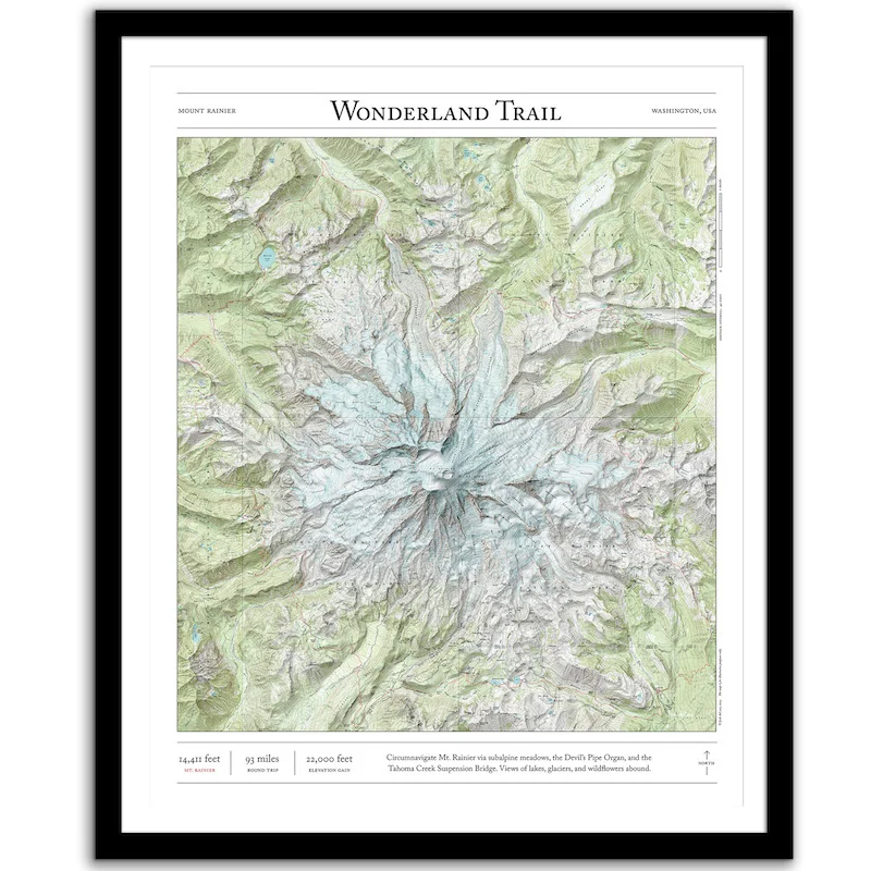 Wonderland Trail – Mt. Rainier – Paper Cairns