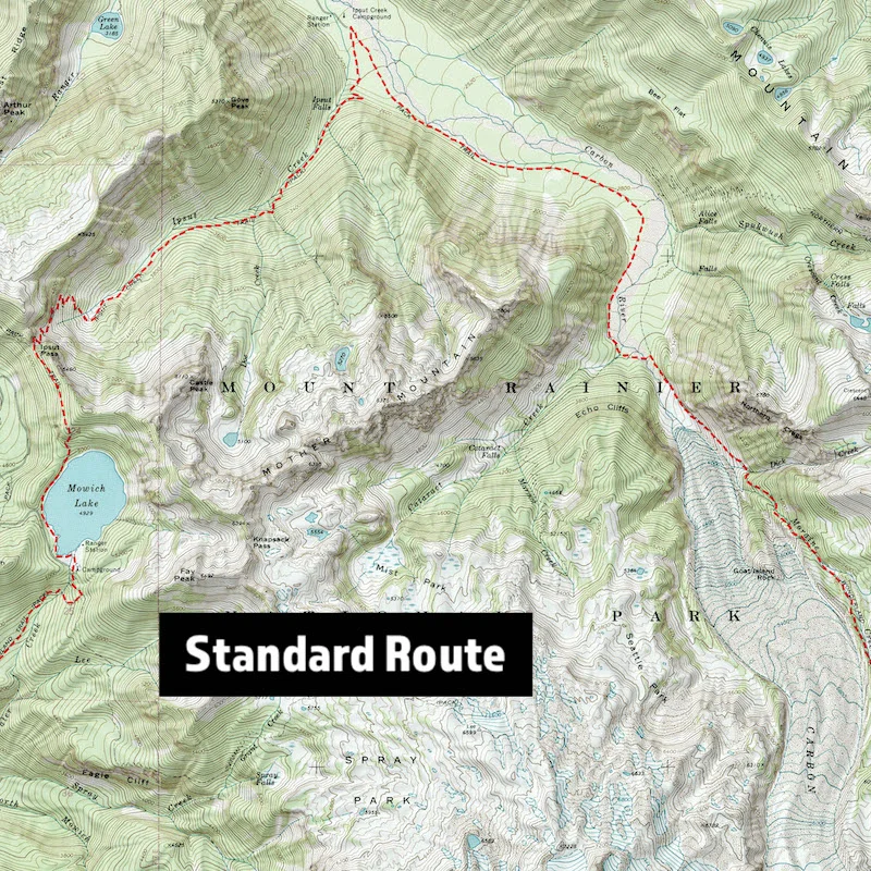 Wonderland Trail – Mt. Rainier – Paper Cairns