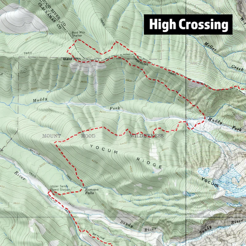 Timberline Trail – Mt. Hood, OR – Paper Cairns